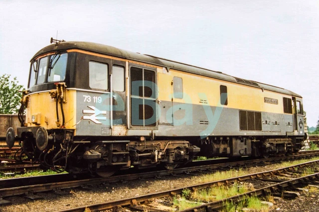 UK RAILWAY PHOTOGRAPH of Class 73 Locomotive 73119. RM73-121 £1.70 ...