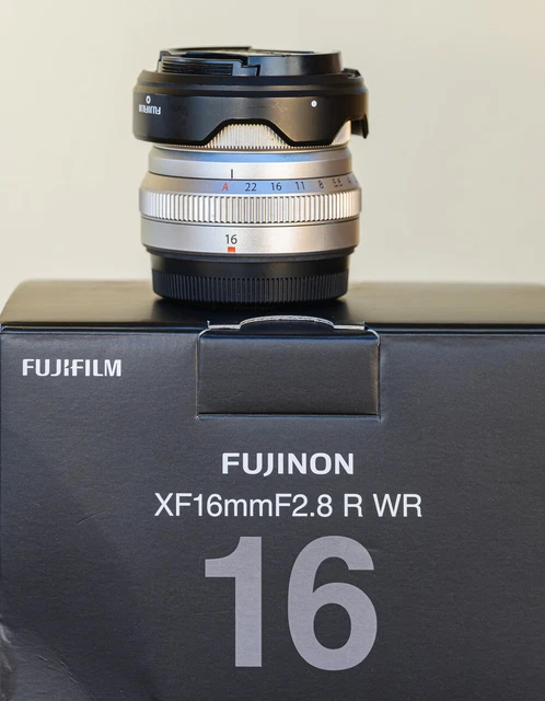 OBJECTIF FUJINON XF 16mm F2.8 R WR Silver Fuji EUR 215,00 - PicClick FR