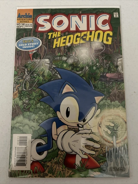 SONIC THE HEDGEHOG #38 Archie Comics Rare EUR 14,61 - PicClick FR