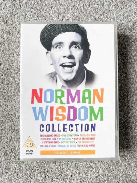 NORMAN WISDOM COLLECTION DVD | 12-Disc DVD Box Set | UK | Brand New ...