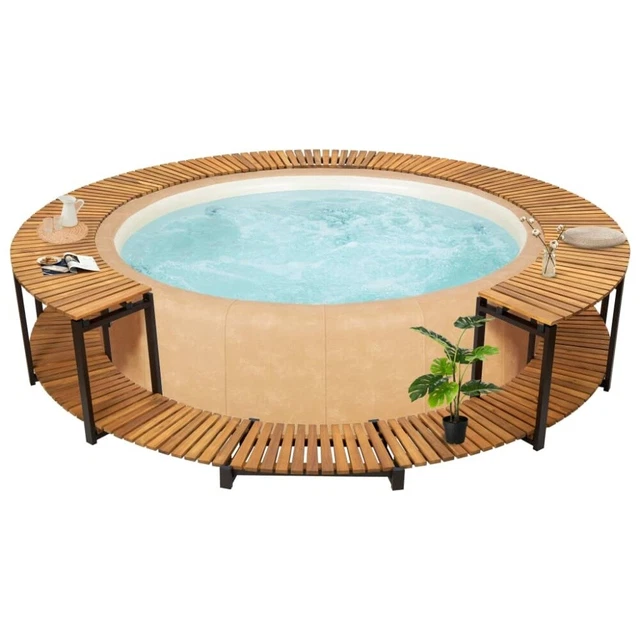 WHIRLPOOL UMRANDUNG POOLUMRANDUNG Poolverkleidung Rahmen Jacuzzi ...