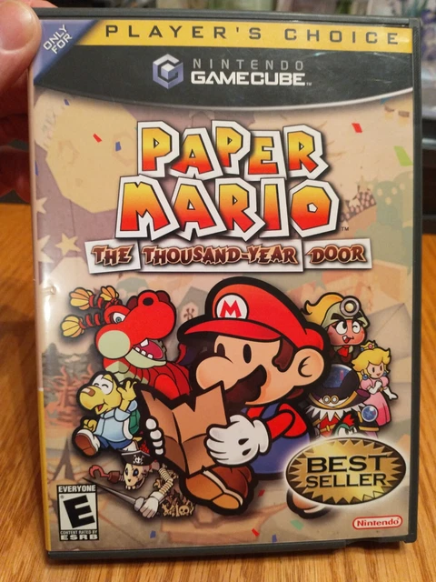 NINTENDO GAMECUBE PAPER Mario: The Thousand-Year Door (Nintendo, 2004 ...