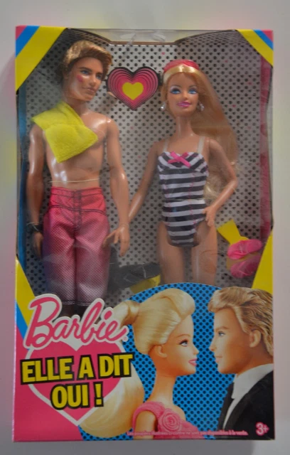 COFFRET BARBIE ET Ken "Elle a dit oui !" neuf EUR 35,00 - PicClick FR