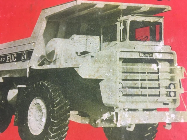 B) EUCLID DUMP Truck 50Ton R-50 OO Gauge 4mm 1/76 model kit all checked ...