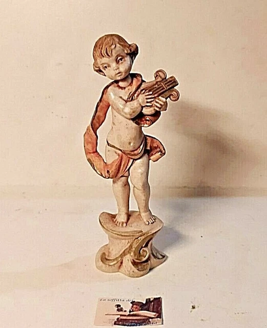 FIGURINO STATUINA FONTANINI stampo Maestro Simonetti Puttino plastica ...