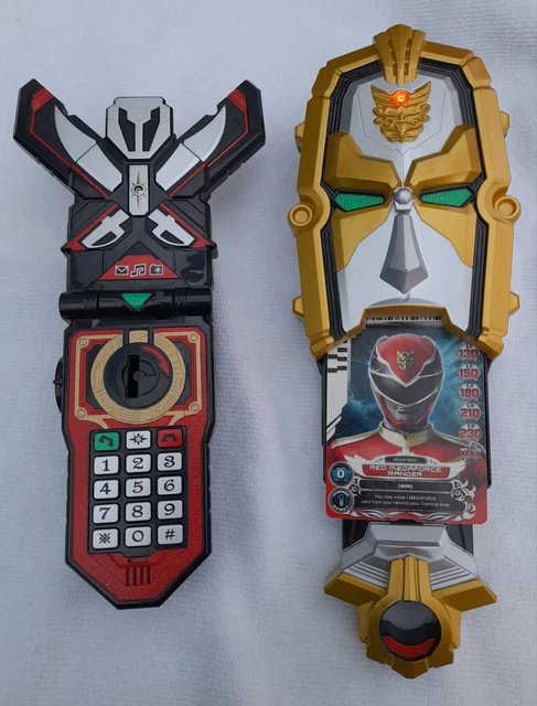 POWER RANGERS SUPER Megaforce Legacy Morpher With Keys And Gosei Card ...
