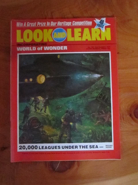 MAGAZINE LOOK AND Learn & World Of Wonder 1975 Great **** Must See ...
