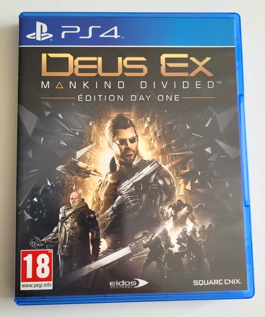 DEUS EX MANKIND Divided - Edition Day One - Sony PlayStation 4 PS4 ...
