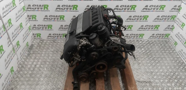 BMW 5 SERIES E39 PETROL Engine M52B25 256S4 11000007952 £444.95 ...