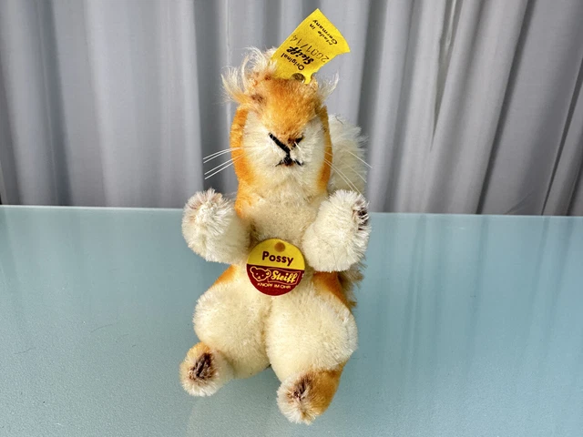 STEIFF ANIMAL 2001/14 - Écureuil Possy 14cm - État Parfait EUR 40,04 ...