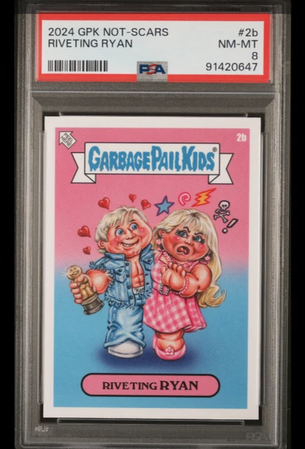 2024 GARBAGE PAIL Kids Not Scars Riveting Ryan Gosling Film Parallel ...