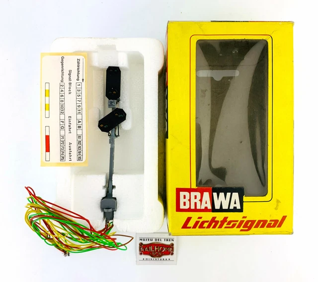 BRAWA H0 8701 - Semáforo Ferroviario - Como Nuevo! EUR 15,00 - PicClick ES
