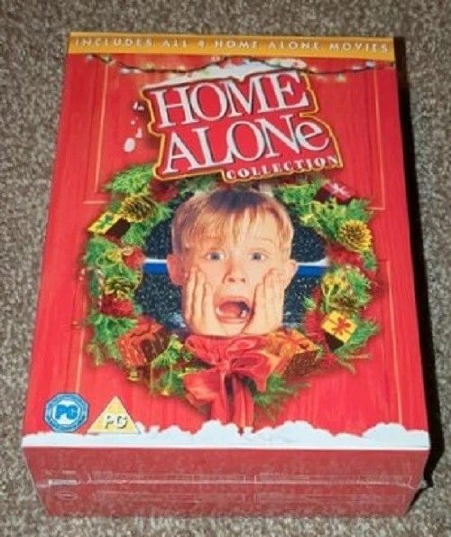 HOME ALONE 1/2/3/4 Collection - DVD Box Set - Christmas Theme Box - New ...
