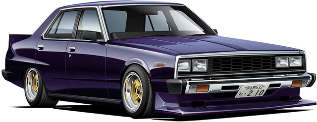 FUJIMI JAPAN ID-170 Nissan Skyline 2000 GT-E / L C210 Early 1/24 Scale ...