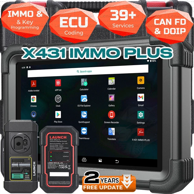 LAUNCH X431 IMMO Elite PLUS X-Prog3 IMMO programmatore chiavi scanner ...