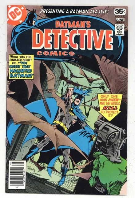 DETECTIVE COMICS 477 VFNM Adams (r) Rogers ! Origin CLAYFACE ! Batman ...