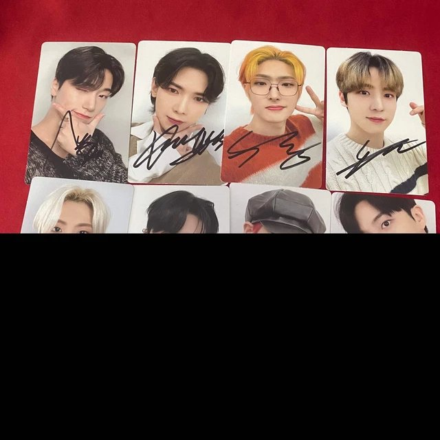 ATEEZ X KAURA "ValenTEEZ" 2023 Poca Set 8pcs Photocard Autographed ...
