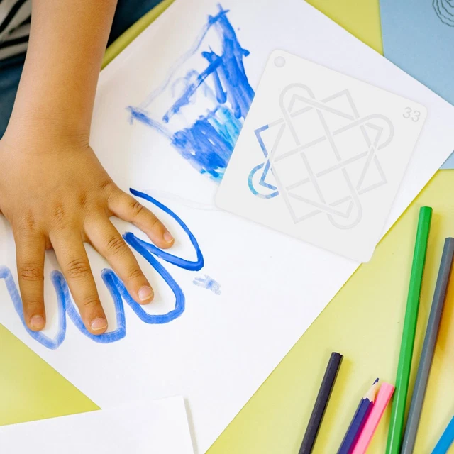 36 PCS HOLLOW Mandala Flower Stencils Drawing Templates for Painting ...