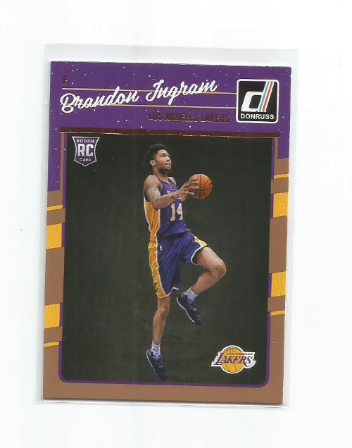 BRANDON INGRAM (LOS Angeles Lakers) 2016-17 CARTE ROOKIE PANINI DONRUSS ...