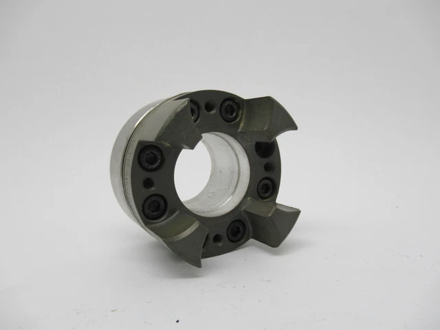 ROTEX GS-28/38 STEEL Jaw Coupling 1-1/4"Bore 2-9/16"OD 1-3/8"LTB USED ...