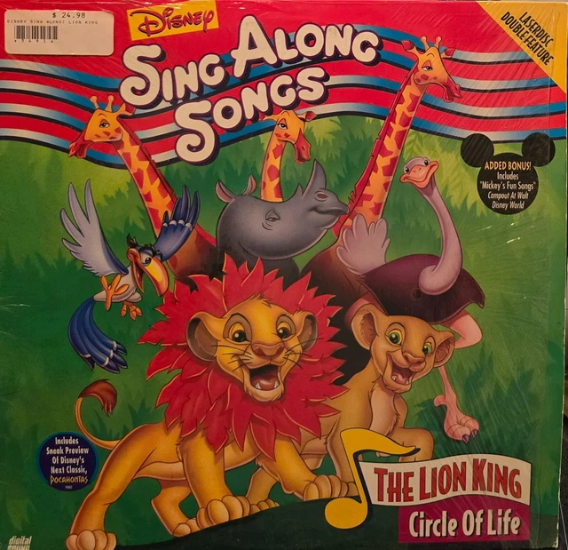 DISNEY'S SING ALONG Songs: vol.7 Circle of Life/Campout at Walt Disney ...