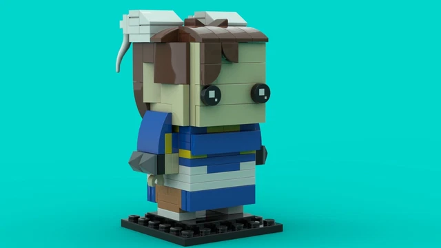 LEGO BRICKHEADZ STREET Fighter Chun-li CUSTOM MOC Instruzioni .pdf NO ...