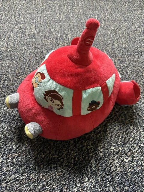 DISNEY STORE LITTLE Einsteins Pat Pat Rocket Plush 11" Red £23.51 ...