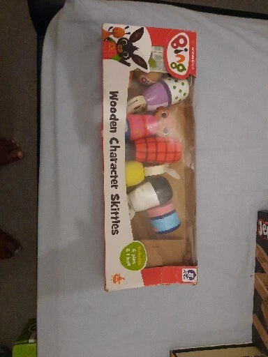 CBEEBIES BING BUNNY Character Wooden Skittles bowling Set 🌟 £13.99 ...