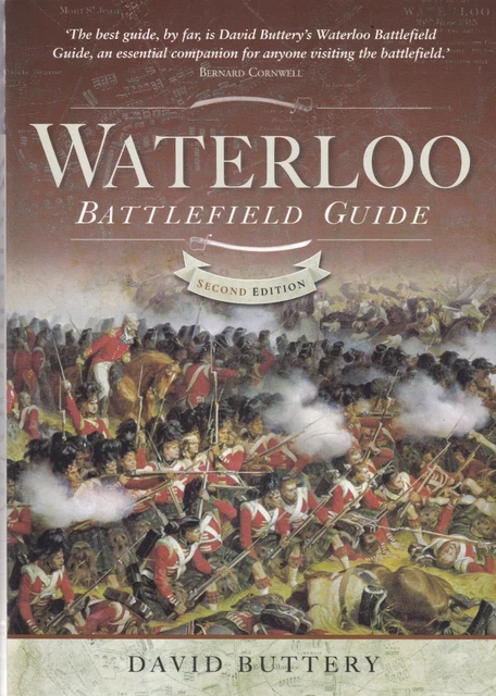 WATERLOO BATTLEFIELD GUIDE - David Buttery, Military History Book NEW ...