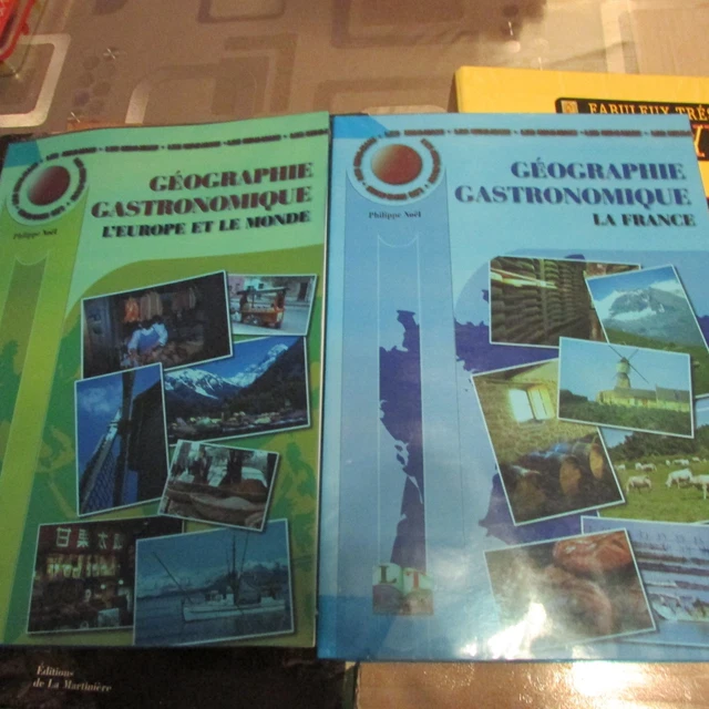 LES MINI-MAXI : Géographie gastronomique, tome 1 et 2 : La France ...