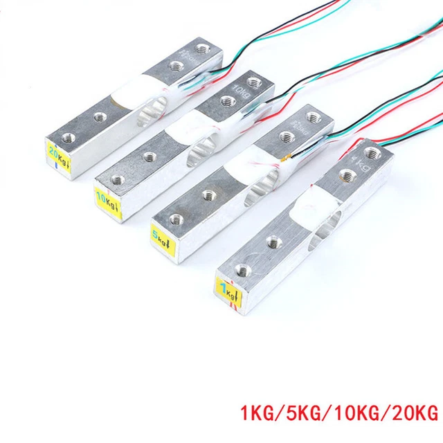 LOAD CELL WEIGHT Sensor 1KG 5KG 10KG 20KG HX711 Scale Weighing Pressure ...