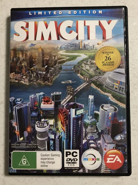 SIMCITY - LIMITED Edition PC Game $19.95 - PicClick AU