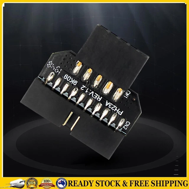 9 PIN ADAPTER Plug Port Converter Motherboard Chassis Accessories ...
