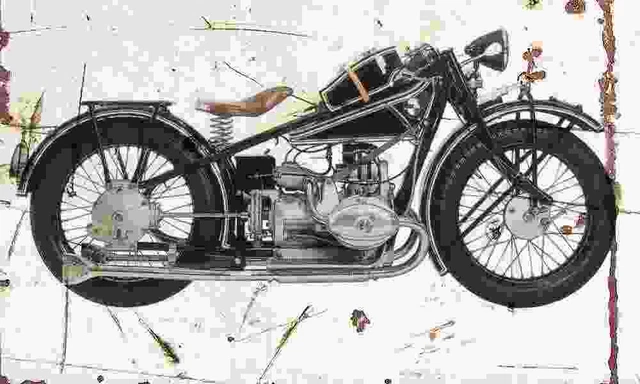 BMW R47 1927 Aged Vintage SIGN A4 Retro EUR 29,54 - PicClick IT