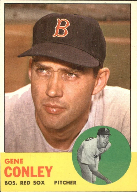 CARTE DE BASEBALL 1963 Topps #216 Gene Conley - EX-MT EUR 5,04 ...