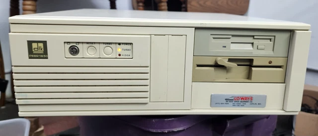 VINTAGE DTK PEER 1630 Desktop Computer - Powers On - 486DX - Rare ...