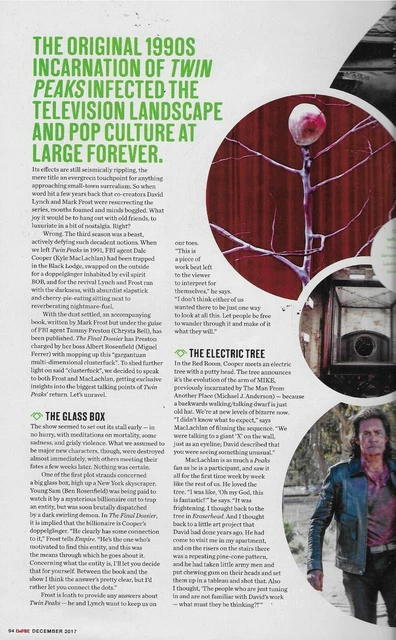 `EMPIRE ISSUE 343: Dec 2017: Reservoir Dogs Revisited: 25Th Anniversary [Nu] EUR 4,73 - PicClick IT