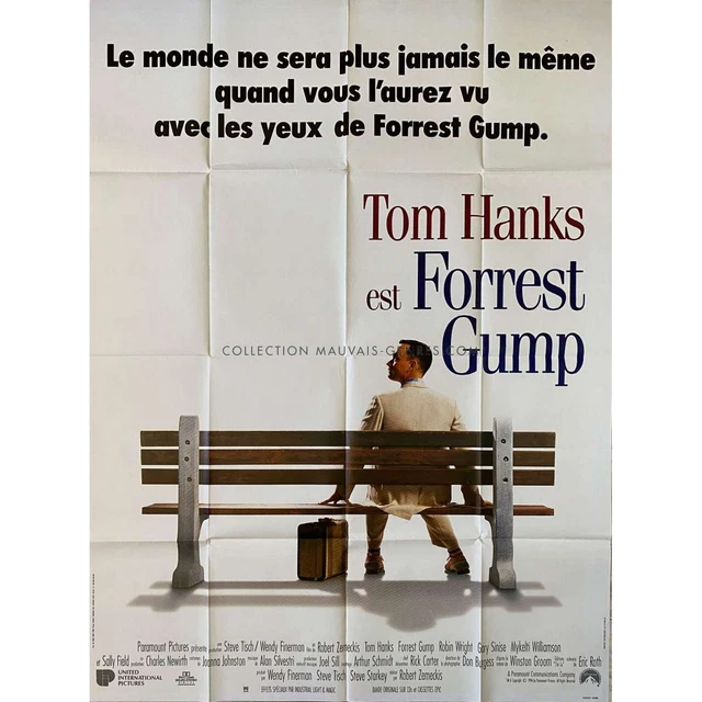FORREST GUMP AFFICHE de cinéma - 120x160 cm. - 1994 - Tom Hanks, Robert Zemecki EUR 82,99 ...