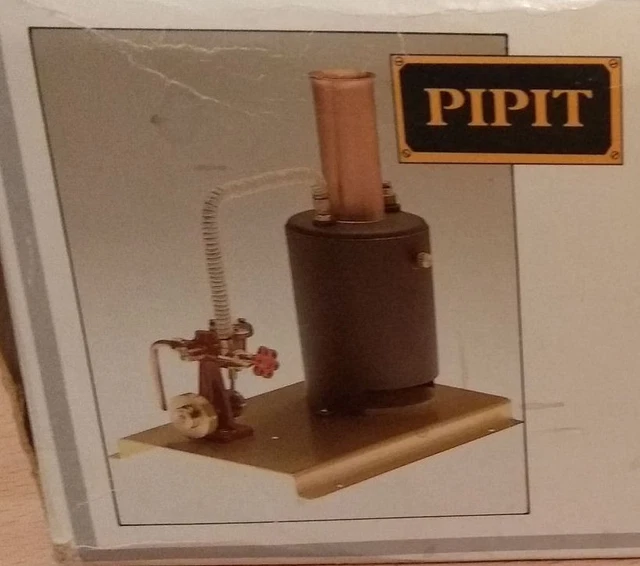 CHEDDAR MODELS STEAM Pipit Engine Vertical Boiler Boat Marine Live ...