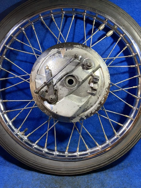 TRIUMPH BSA 8 Inch Tls Front Wheel Brake Hub 37-3462 21 Inch Rim Please ...