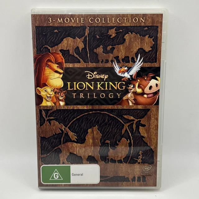 THE LION KING Trilogy (Box Set, DVD, 1994) $20.00 - PicClick AU
