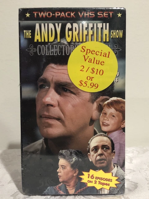 ANDY GRIFFITH SHOW Collectors Edition 2 Pack Vhs Set. Sealed* £3.76 ...