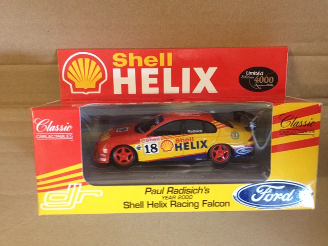 CLASSIC CARLECTABLE 1/43 Ford Au Falcon #18 Paul Radisich Shell Helix ...