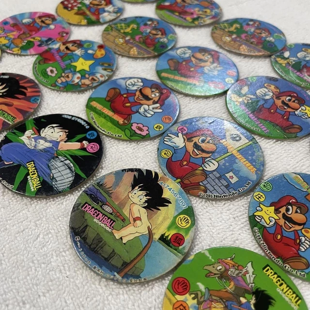 MARIO DRAGON BALL Menko 20-Piece Set Retro Patchin $56.63 - PicClick