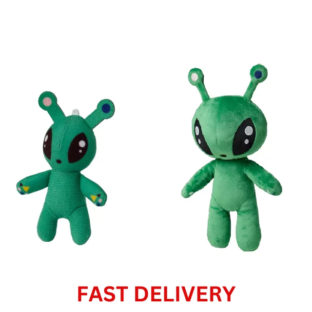 IKEA AFTONSPARV SOFT Toy Alien Green, 2 Sizes (10cm 34cm) Perfect ...