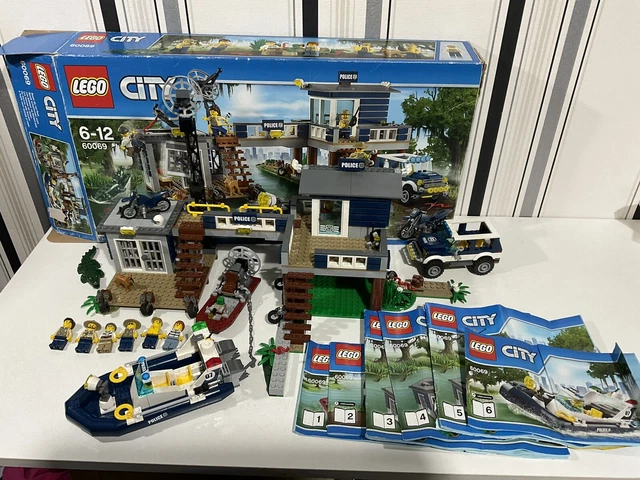LEGO CITY 60069 Swamp Police Station COMPLETE & BOXED £30.00 - PicClick UK