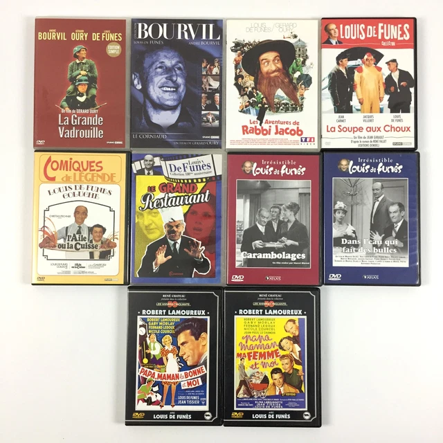 LOUIS DE FUNES Collection 10 Films / Coffret Lot 10 DVD / L'essentiel ...