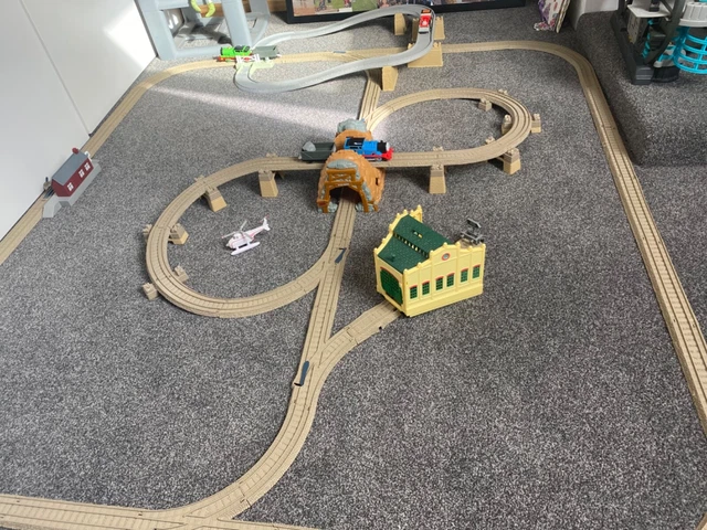 THOMAS & FRIENDS Trackmaster Super Sodor Adventure HUGE Set 80+ Pieces ...