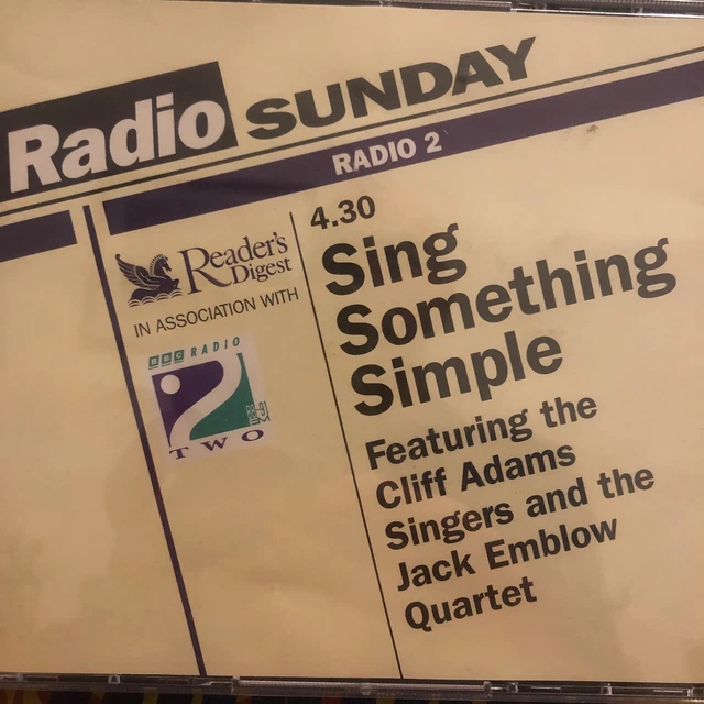 READERS DIGEST - Cliff Adams - Sing Something Simple - 6 CD Album Box ...