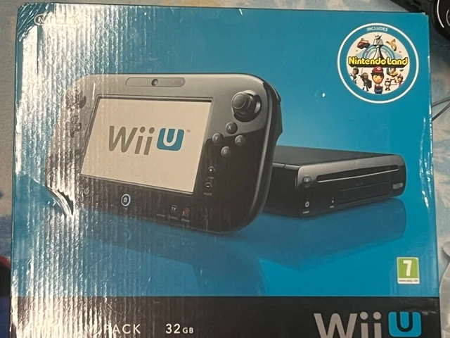 NINTENDO WII U Deluxe 32GB Black Handheld System £104.68 - PicClick UK